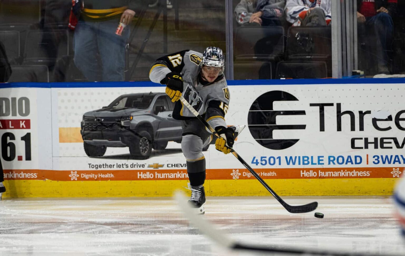 SILVER KNIGHTS EXORCISE DEMONS AT DIGNITY HEALTH ARENA, WINNING 5-2 ...