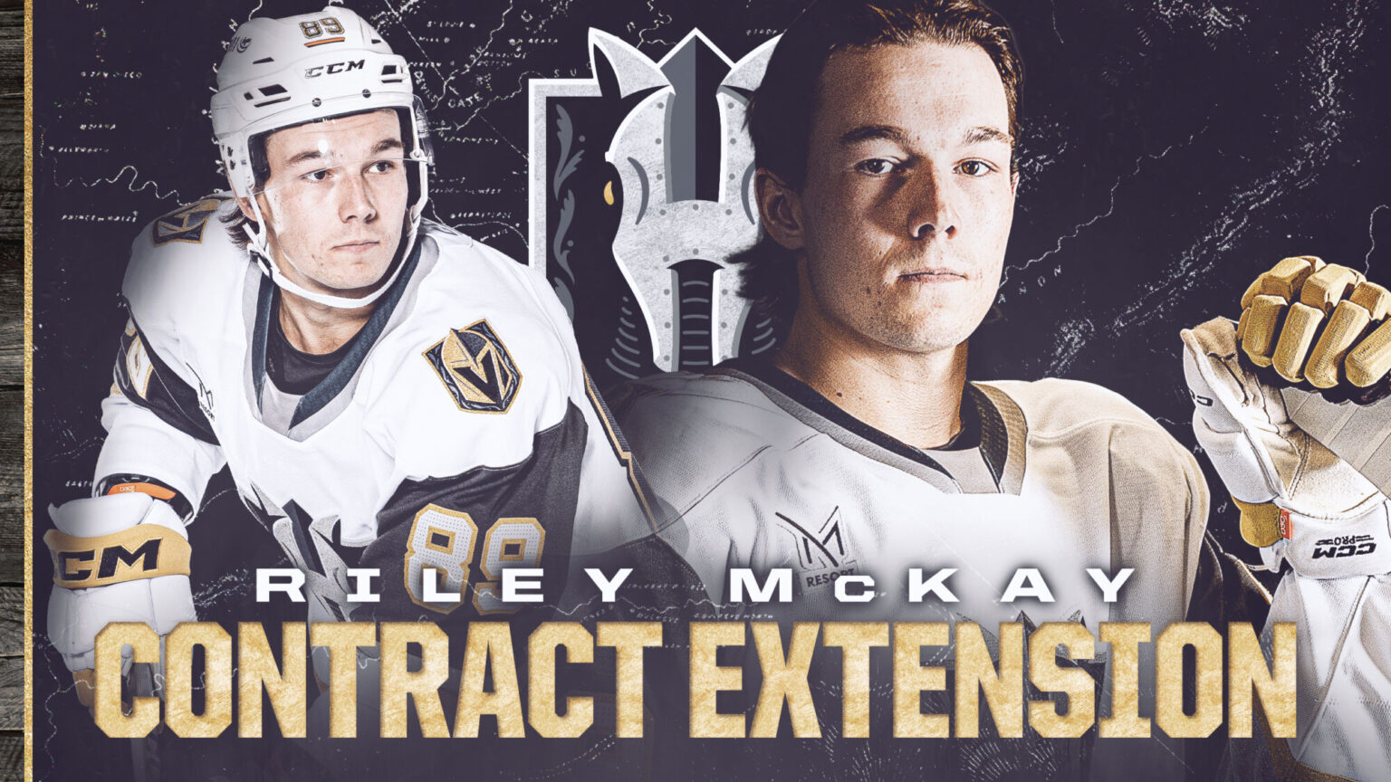 SILVER KNIGHTS RE-SIGN FORWARD RILEY McKAY - Henderson Silver Knights