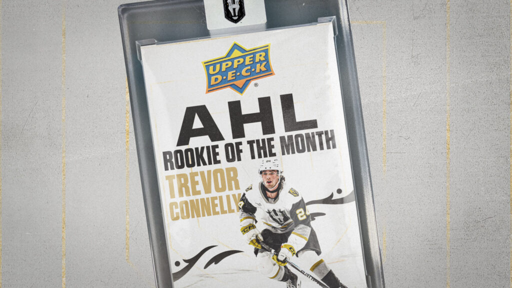 TREVOR CONNELLY NAMED UPPER DECK/AHL ROOKIE OF THE MONTH - Henderson ...