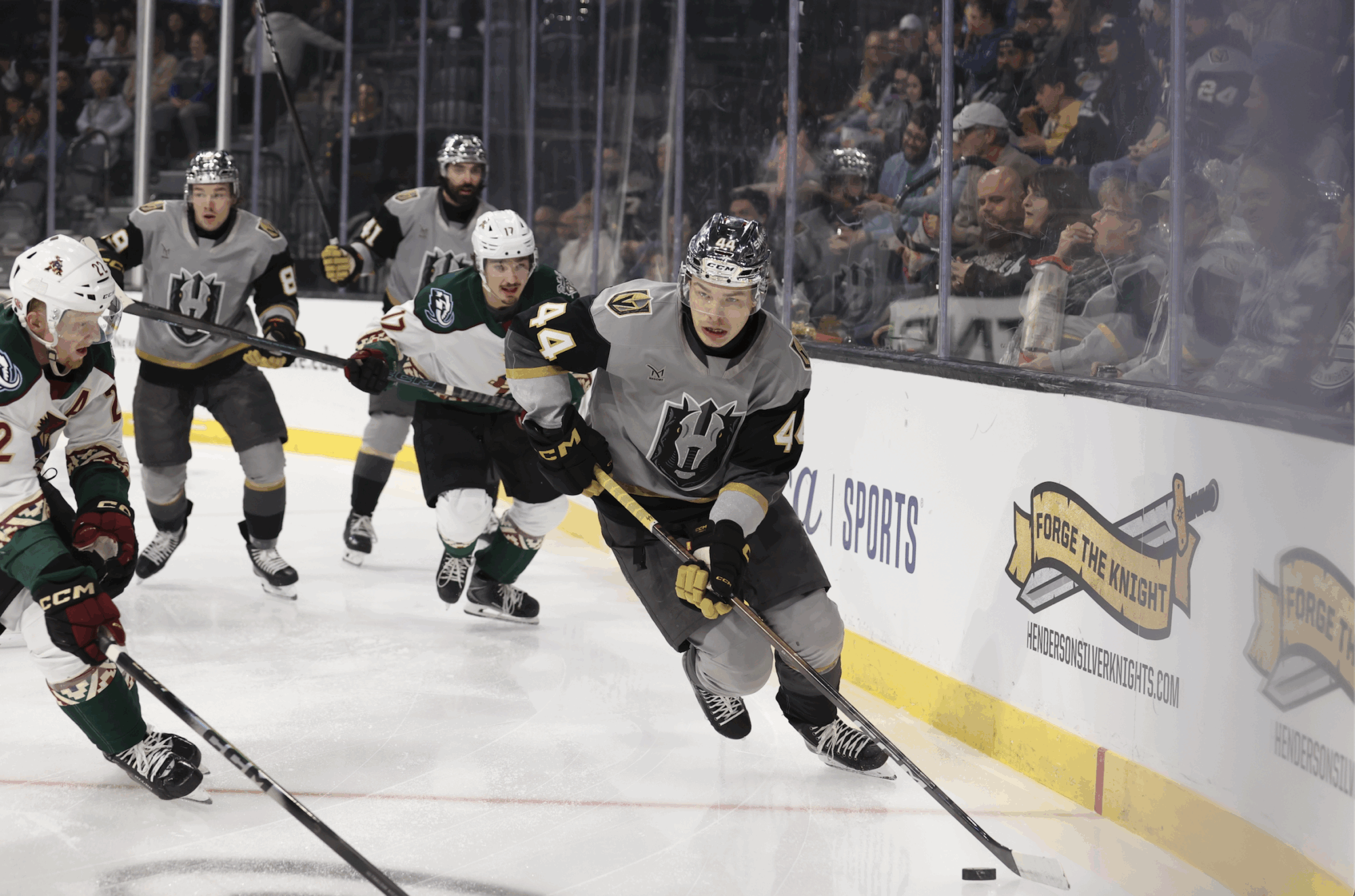 Silver Knights sag late, lose to Roadrunners in OT, 3-2 | Pro Hockey News